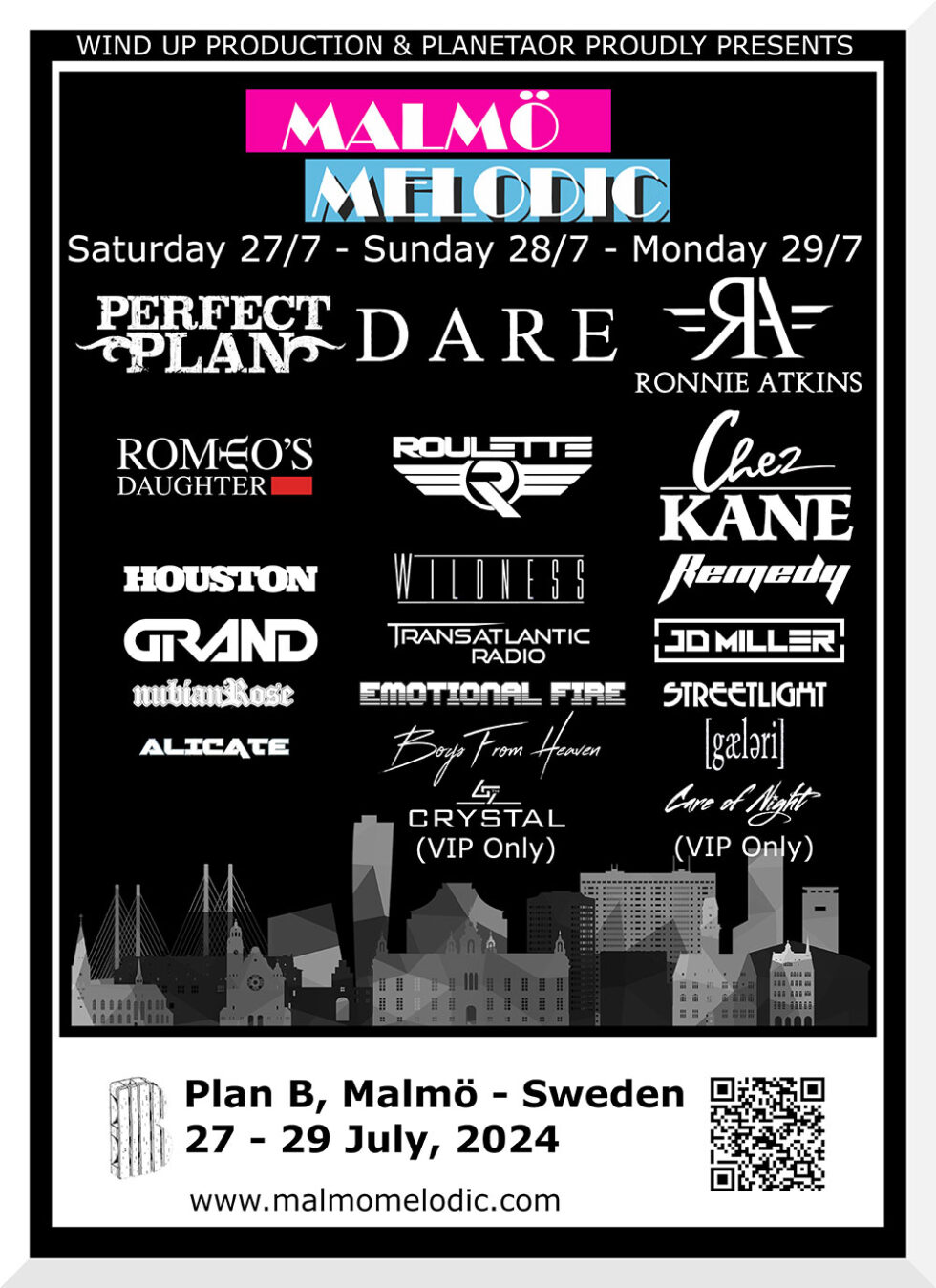 Malmö Melodic | AOR for the people - Summer 2024 - Plan B
