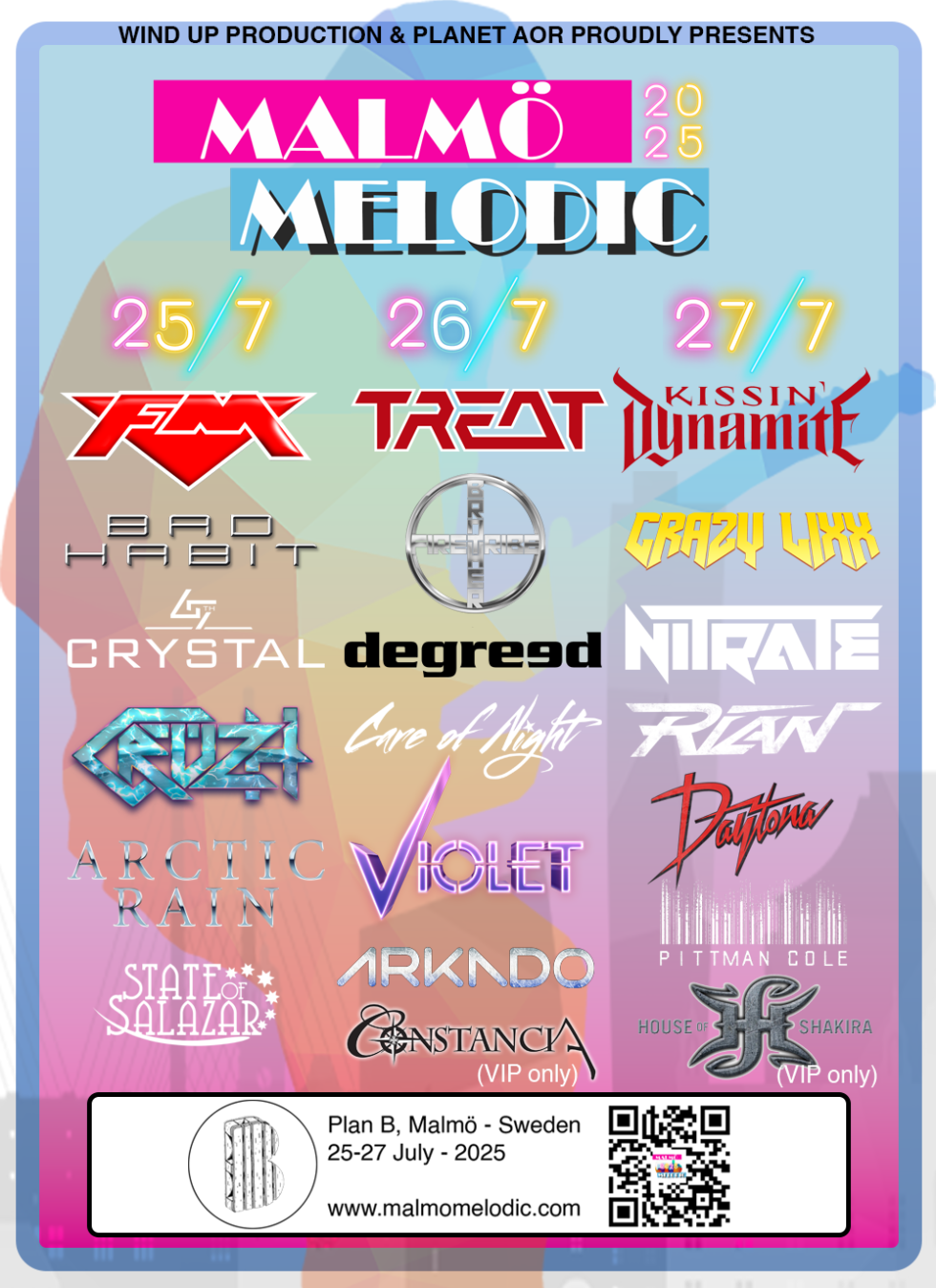 Malmö Melodic | AOR for the people - Plan B, Malmö